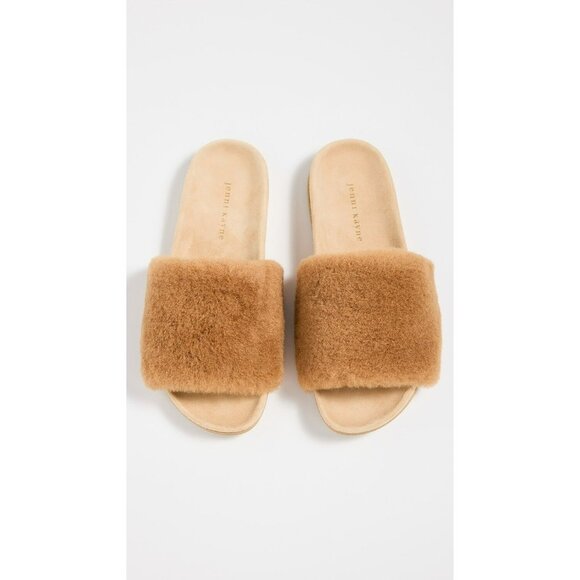 Jenni Kaye | Shoes | Brand New Jenni Kayne Shearling Slide Sandals Size ...